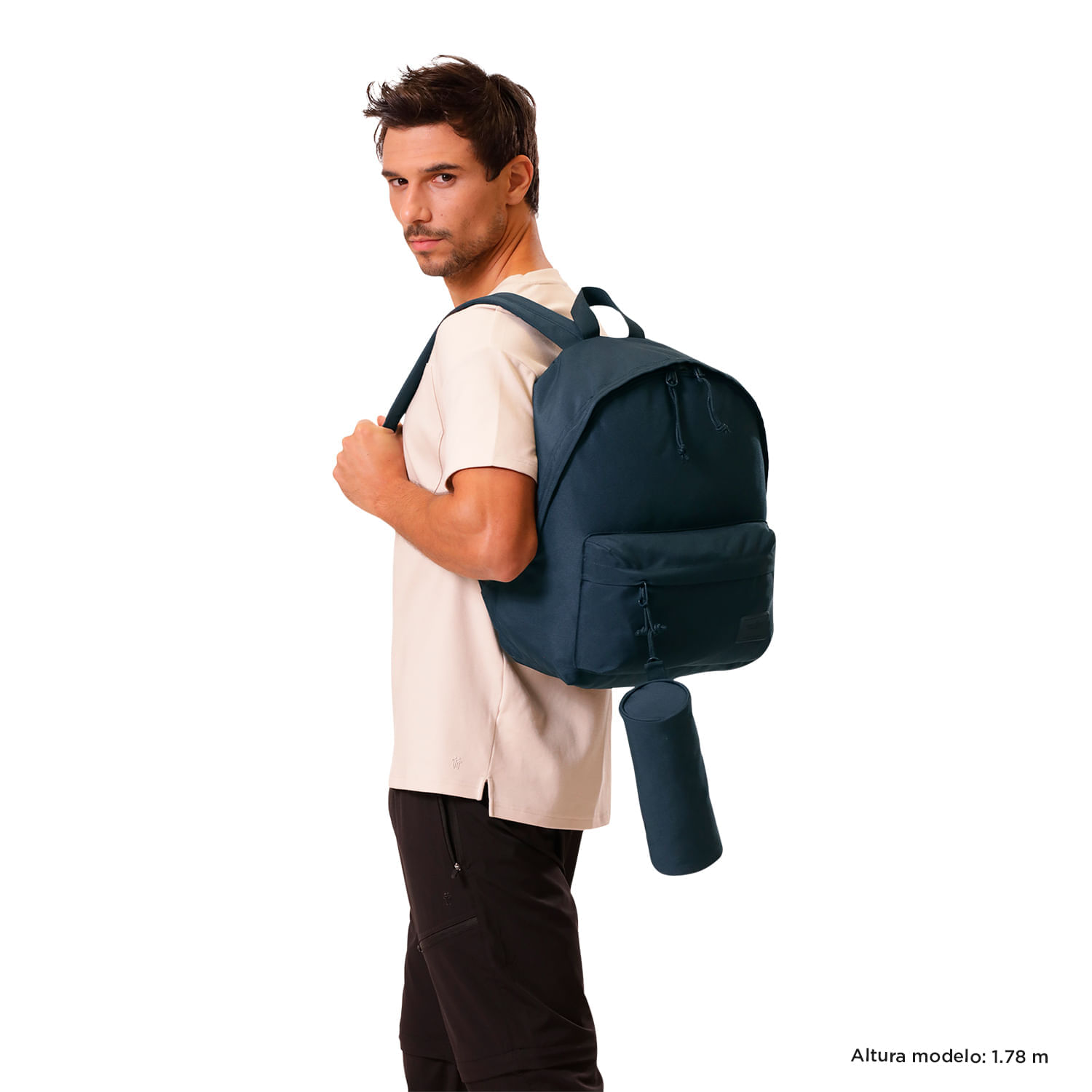 Maleta Para Colegio Pack X 2 + Multiuso Kalex Azul